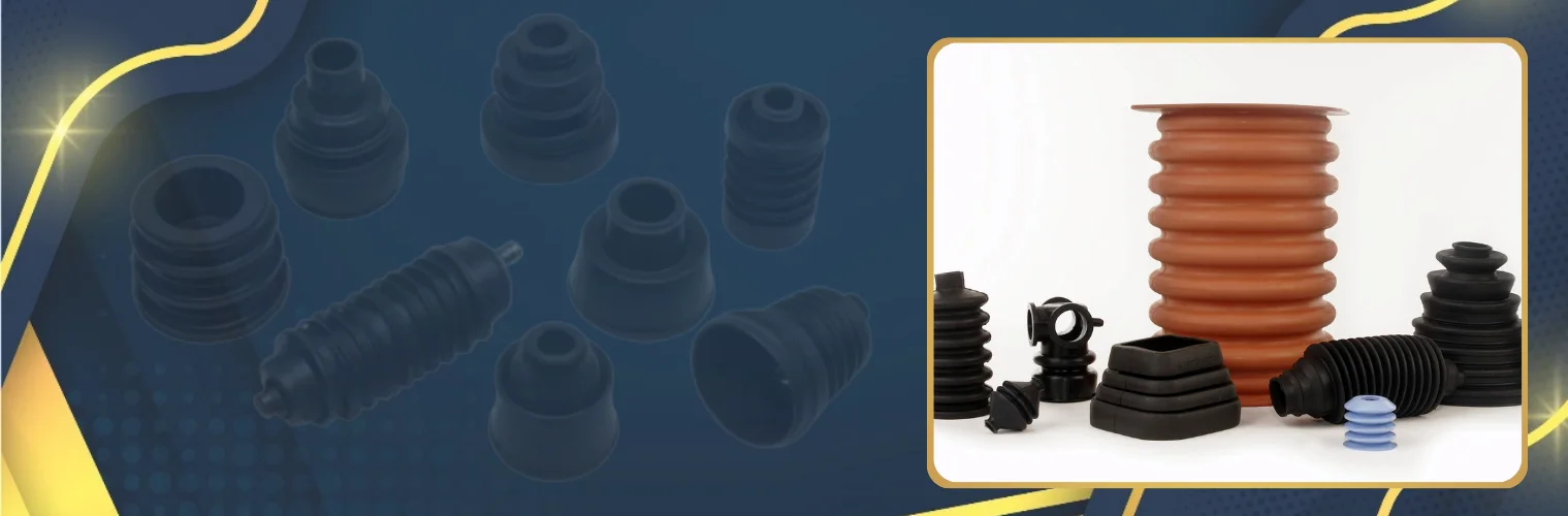 Molded Rubber Bellows Manufacturer | Silicone Bellows Suppliers ...